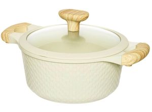 4260709013886 - Bratentopf RESTO KITCHENWARE Ran Kochtopf antihaftbeschichtet und spülmaschinenfest beige B20cm H95cm L295cm Ø20cm Töpfe Geeignet für alle Herdarten auch Induktion im Geschenkkarton