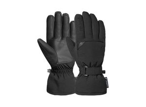 4060485594810 - Skihandschuhe REUSCH Kai R-TEX XT Damen Gr 10 schwarz 87% Polyester 11% Polyurethan 2% Elasthan unifarben Handschuhe mit wasserdichter atmungsaktiver Funktion