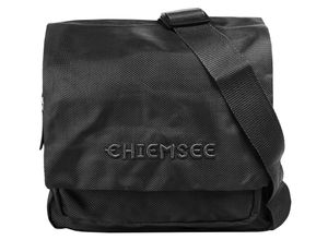 4260637681614 - Umhängetasche CHIEMSEE APANATSCHI Damen Gr B H T 24cm x 22cm x 8cm onesize schwarz Kunstfaser leicht glänzend unifarben Taschen