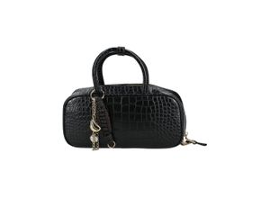 8721313198698 - Umhängetasche DOLCE VITA Taschen Lederimitat Damen Gr onesize schwarz Lederimitat Taschen