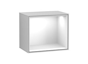 4062373260333 - Villeroy und Boch Finion Regalmodul FD10GFGJ 418x356x27cm Regal Glossy White Light grey matt