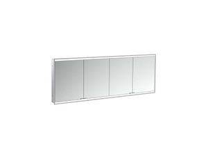 4018445145336 - Emco prime Unterputz-Lichtspiegelschrank 949706265 1800x730mm 4-türig aluminium spiegel