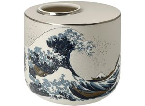 4005169372407 - Tischvase GOEBEL Vase Hokusai- Die Große Welle bunt B16cm H16cm T16cm Porzellan Vasen
