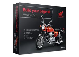4019631672155 - Honda CB 750 Build your Legend Metall Modellbausatz im Maßstab 124 inkl Soundmodul und 68-seitigem Begleitbuch