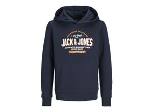 5715603773705 - Sweatshirt mit Kapuze Kragen mit Logo Kinder Jack & Jones
