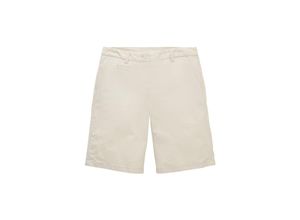 4066887122156 - TOM TAILOR Damen Chino Bermuda weiß Uni Gr 42
