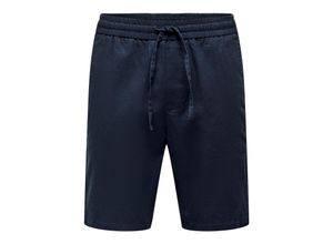 5715414949771 - Shorts Unifarbene Bermuda Linus Shorts mit elastischem Bund und seitlichen Eingrifftaschen in Regular Fit