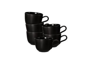 4262487294143 - Kaffeetassen Liberty Velvet Black 260 ml 6er Set