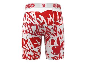 0196547375128 - PSD Boxershorts Playboy RED TAGS Unterhosen