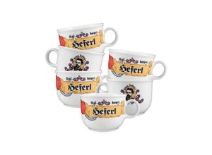 4262487296109 - Kaffeetassen Compact Bayern 210 ml 6er Set