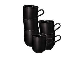 4262487293979 - Kaffeebecher Liberty Velvet Black 400 ml 6er Set