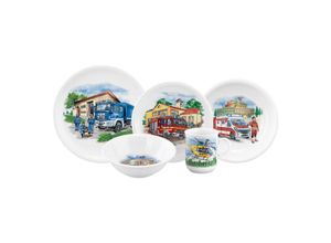 4262487295492 - Kindergeschirr Set Compact Blaulicht 5er Set