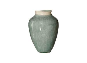 4006344746495 - R & B Vase LUCCA (BHT 21x31x21 cm) BHT 21x31x21 cm grün Blumenvase Blumengefäß