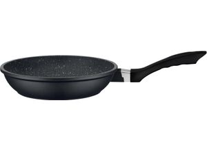 4005643415361 - Bratpfanne Gourmet Granit Pfannen Gr Ø 20 cm + Höhe 45 cm schwarz (schwarz graphit) Bratpfannen mit VITAFLON GRANIT Antihaft-Versiegelung Induktion