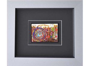 4260286494344 - Kunstdruck HUNDERTWASSER (BH 43x3850 cm) BH 43x3850 cm bunt Bild Gemälde Wandbild