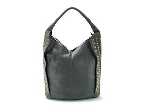 4064814002250 - Henkeltasche HARPA VIRGINIA Damen Gr B H T 8cm x 30cm x 39cm grau Kunstfaser unifarben Taschen