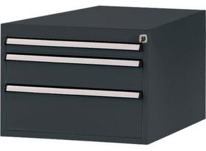 4045916098457 - ZB46627016 Gehäuse-Unterbau Stationär Nutzhöhe 300 mm mit 3 Schubfächer Für Tischtiefe 800 mm