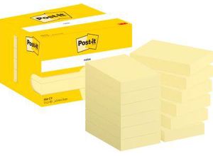 4064035065775 - Haftnotizen Post-it 656 CY 12 Blöcke 100 Blatt je Block 51 x 76 mm PEFC-zertifiziert gelb