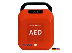 4260301057165 - Defibrillator MedX5 HeartSave YA automatische Schockabgabe Sprachausgabe DE EN Grafikanzeige IP55 ohne HLW-Feedback-Sensor