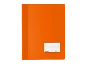 4005546218779 - DURABLE Premium-Sichthefter für DIN A4 Hart-PVC 25 Stück orange