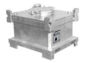 4052462001237 - Duo-Container BAUER DC 450 Stahlblech feuerverzinkt abschließbar B 1200 x T 1000 x H 860 mm