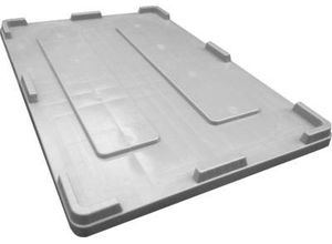 4250510903421 - Deckel für Industriebox mit Volumen 330 l 470 l L 1200 x B 800 x H 30 mm Polyethylen grau