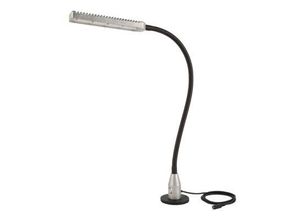 4260131238079 - LED-Arbeitsleuchte Bauer & Böcker Fluter 10 W 950 lm 5500 K neigbar dimmbar Magnetfuß IP65 L 850 mm Aluminium grau-schwarz