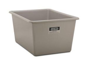 4052886105061 - Großbehälter aus GfK Inhalt 1100 l LxBxH 1620 x 1190 x 800 mm grau CEMO