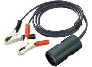 4052886326343 - Kupplungskabel für mobile Tankstellen für AdBlue® Blue-Mobil EASY 1 m 2-adrig max 8A Batteriepolzangen + Dose 12V (SAE J563)