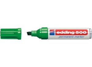 4004764426621 - edding 500 m Keilspitze 2-7 mm grün 10 Stück