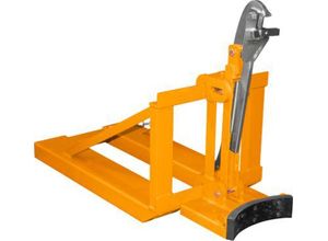 4052462001718 - Fasslifter RS-I 91 für Stapler 1 x 200 220-l-Fässer L 1295 x B 585 x H 925 mm bis 800 kg Stahl Gelborange