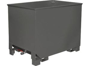 4052462062429 - Behälter für Routenzüge Typ CS 80 3-fach stapelbar Inhalt 08 m³ bis 1000 kg mausgrau RAL 7005