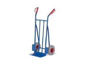 4250448505650 - Sackkarre 22-9602 tragfähig bis 250kg blau 40x18cm Stahl Luftbereifung 4250448505650 Rollcart