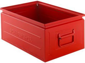 8697837516051 - Select Stapelbox 25 l 120 kg L 475 x B 309 x H 201 mm Stahl RAL 3000 (feuerrot)
