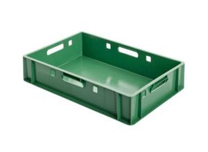 4026698004607 - Euro Box Fleischkasten lebensmittelecht Inhalt 253 L geschlossene Version grün