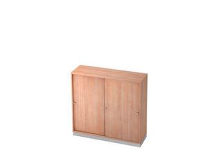 4032062111048 - Schiebetürenschrank 3 OH B 1200 x T 400 mm Nussbaum-Dekor