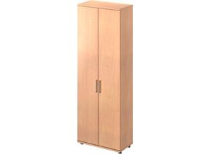 4250510806395 - Genius Garderobenschrank TETRIS WOOD 6 OH H 2270 mm Höhe inkl Gleiter Buche-Dekor