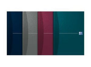 3020120367590 - OXFORD Office Essentials Notizbuch DIN A4 Liniert Gebunden Pappe Farbig sortiert Nicht perforiert 192 Seiten 5 Stück à 96 Blatt
