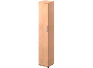 4250510805800 - Genius Flügeltürenschrank TETRIS WOOD 6 OH B 400 x T 421 x H 2270 mm Höhe inkl Gleiter Tür links Buche-Dekor
