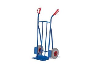 4250448505643 - Sackkarre 22-9601 tragfähig bis 250kg blau 40x18cm Stahl TPE-Bereifung 4250448505643 Rollcart