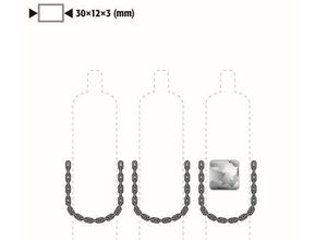 4250101139772 - Kettensicherung für asecos Druckgasflaschenschränke Stahl
