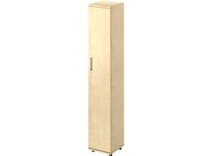 4250510811481 - Genius Flügeltürenschrank TETRIS WOOD 6 OH B 400 x T 421 x H 2270 mm Höhe inkl Gleiter Tür rechts Ahorn-Dekor