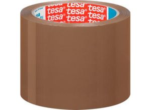 4042448438461 - tesa Verpackungsklebeband tesapack® 4195 PP-Folie L 66 m x B 75 mm braun 4 Rollen