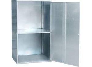 4052462026322 - Gasflaschen-Depot gfd-g 1 verzinkt 1 Tür geschlossen für 10x 11 kg-Gasflaschen - Bauer