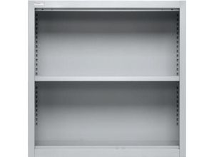 4051273778949 - Select Aufsatzregal MS 2 OH B 800 x T 400 x H 800 mm Stahlblech Weißaluminium