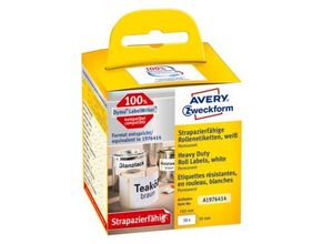 4004182617250 - Rollenetiketten Avery besonders hohe Klebekraft 59 x 102 mm 50 Stück