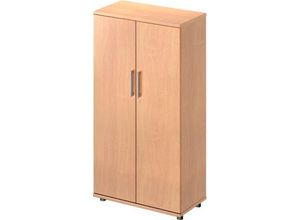 4250510805886 - Genius Flügeltürenschrank TETRIS WOOD 4 OH Höhe inkl Gleiter B 800 mm Buche-Dekor