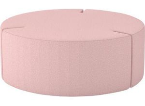 5901747148541 - NowyStyl Sitzpouf TriPly L modular Silvertex-Stoff ø 115 cm rosa