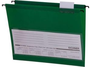 4052301008793 - Hängemappenfür Formate bis DIN A4 Öffnung seitlich PVC grün 10 Stück