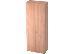 4032062033975 - Schrank TOPAS LINE Akten Garderobenschrank 6 Ordnerhöhen B 800 mm Nussbaum